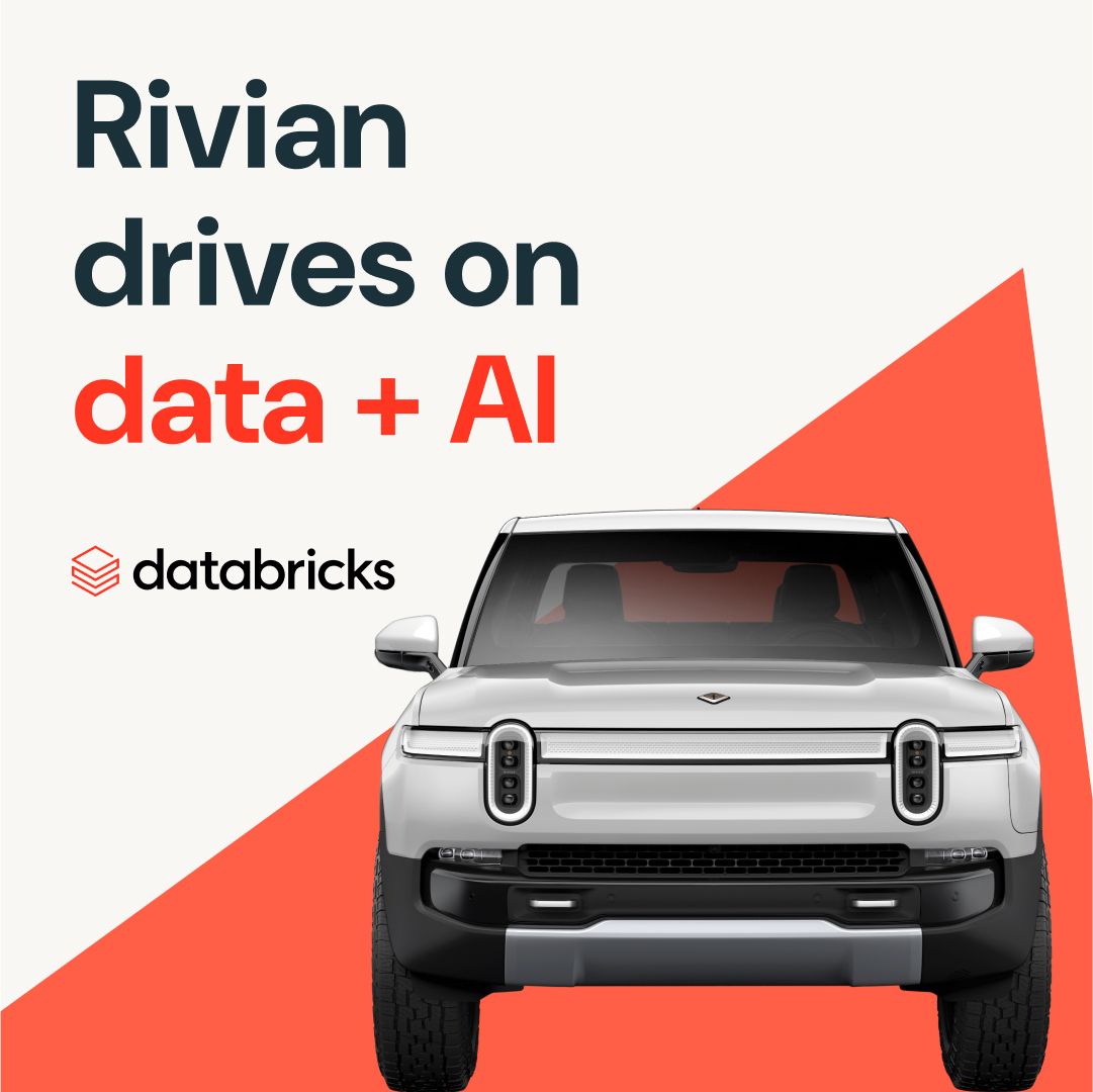 Patrick (PJ) Fischer on LinkedIn: Rivian drives on data + AI | Databricks Patrick (PJ) Fischer on LinkedIn: Rivian drives on data + AI | Databricks