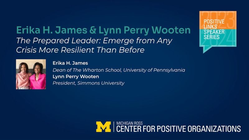 How to be a resilient leader: The Prepared Leader | Center for Positive ... How to be a resilient leader: The Prepared Leader | Center for Positive ...