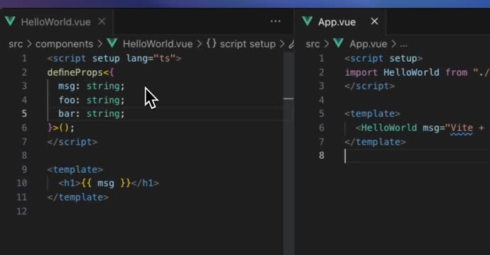 Michael Hoffmann on LinkedIn: 💡 Vue Tip: Show inlay hints in VS Code ... Michael Hoffmann on LinkedIn: 💡 Vue Tip: Show inlay hints in VS Code ...