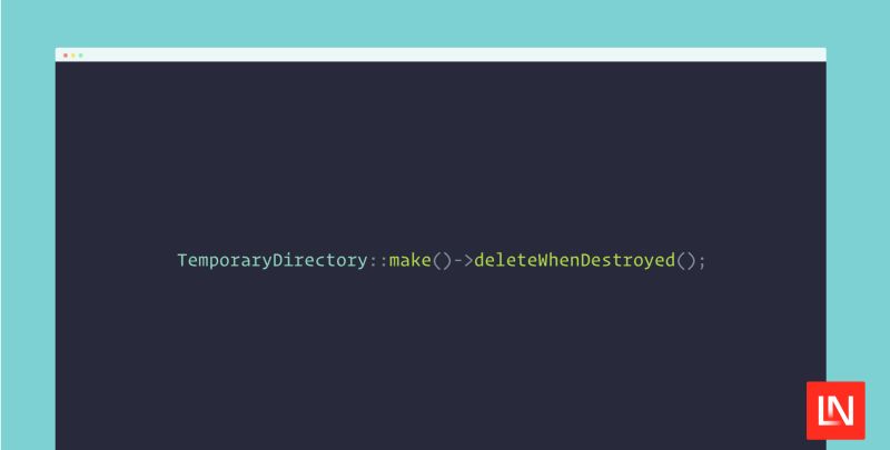 Laravel News on LinkedIn: Easily Manage Temporary Files in Laravel ... Laravel News on LinkedIn: Easily Manage Temporary Files in Laravel ...