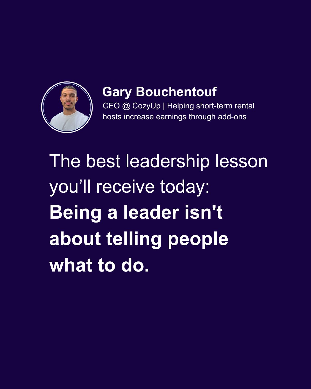 Chris Morgenroth on LinkedIn: Yeah, pretty much. It's more about ... Chris Morgenroth on LinkedIn: Yeah, pretty much. It's more about ...