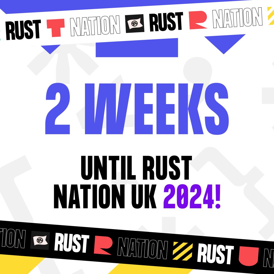 Rust Nation UK on LinkedIn: #rustnationuk24 #rustnationuk #rust # ... Rust Nation UK on LinkedIn: #rustnationuk24 #rustnationuk #rust # ...