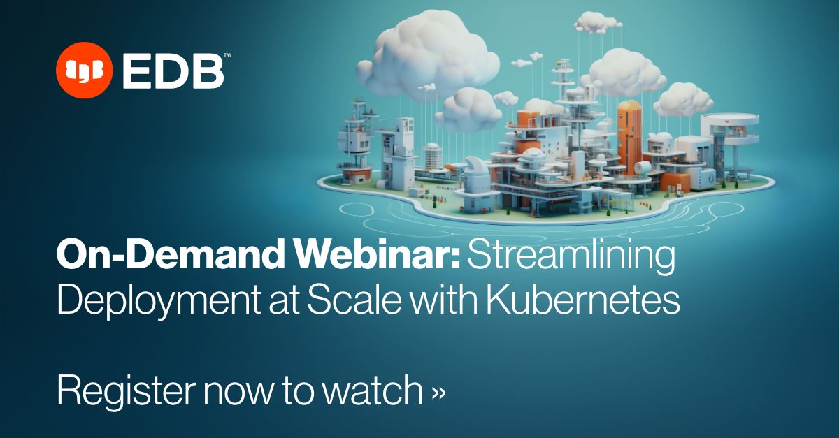 #database #webinar #postgresql #freewebinar #kubernetes | EDB #database #webinar #postgresql #freewebinar #kubernetes | EDB