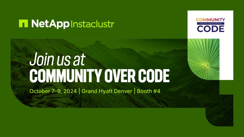 NetApp Instaclustr on LinkedIn: #communityovercode #netapp #opensource ... NetApp Instaclustr on LinkedIn: #communityovercode #netapp #opensource ...