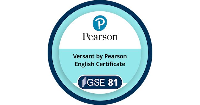 Carina Janßen on LinkedIn: Versant by Pearson English Certificate (GSE ... Carina Janßen on LinkedIn: Versant by Pearson English Certificate (GSE ...
