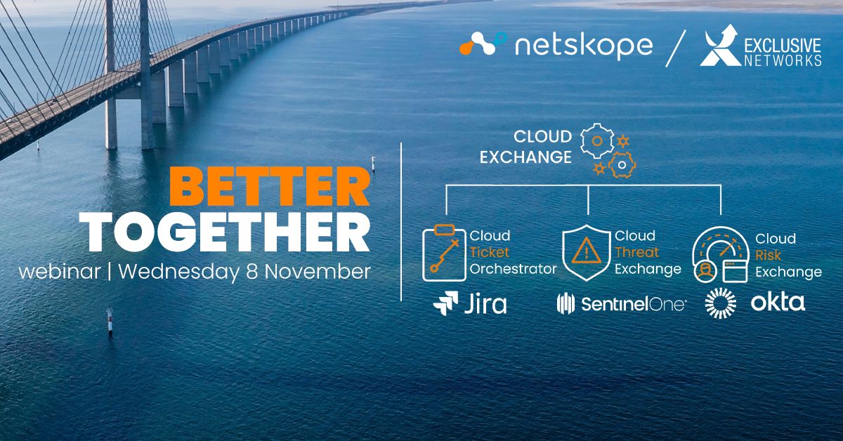 Davina De Meulenaer on LinkedIn: Netskope Better Together Davina De Meulenaer on LinkedIn: Netskope Better Together