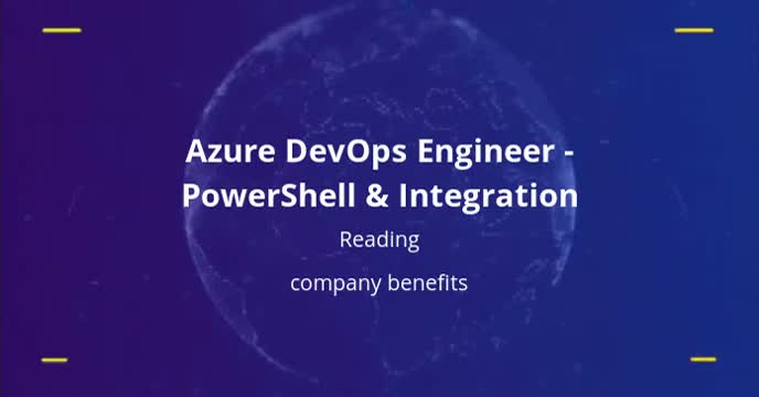 Stuart Lewis on LinkedIn: Azure DevOps Engineer - PowerShell & Integration Stuart Lewis on LinkedIn: Azure DevOps Engineer - PowerShell & Integration