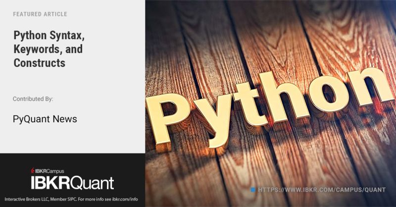 #pythonprogramming | IBKR Quant #pythonprogramming | IBKR Quant