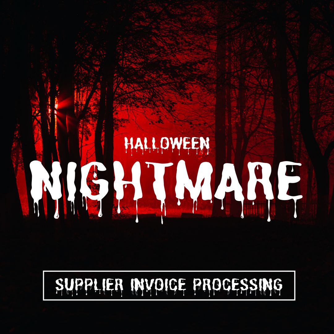 Mark Duffy on LinkedIn: Halloween Nightmare – Supplier Invoice ... Mark Duffy on LinkedIn: Halloween Nightmare – Supplier Invoice ...