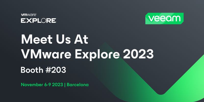Veeam Software on LinkedIn: Connect with us - Veeam at VMware Explore 2023 Veeam Software on LinkedIn: Connect with us - Veeam at VMware Explore 2023