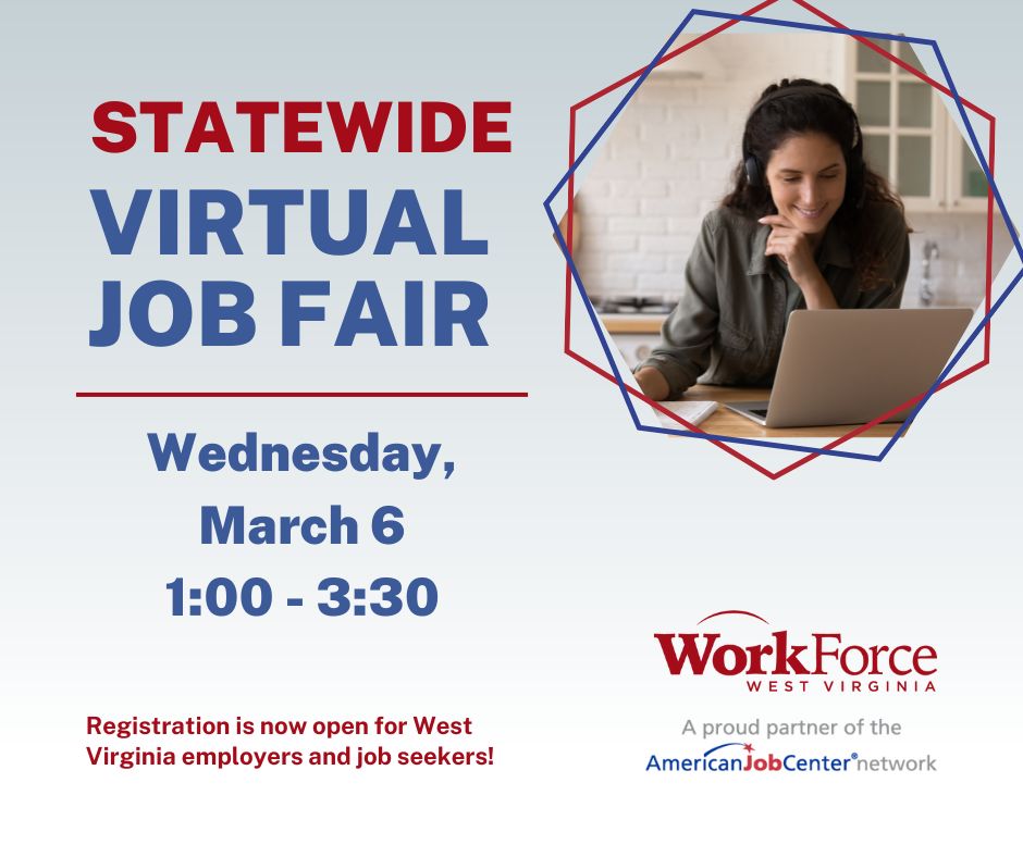 Dave Lavender on LinkedIn: WorkForce West Virginia announces March 6 ... Dave Lavender on LinkedIn: WorkForce West Virginia announces March 6 ...