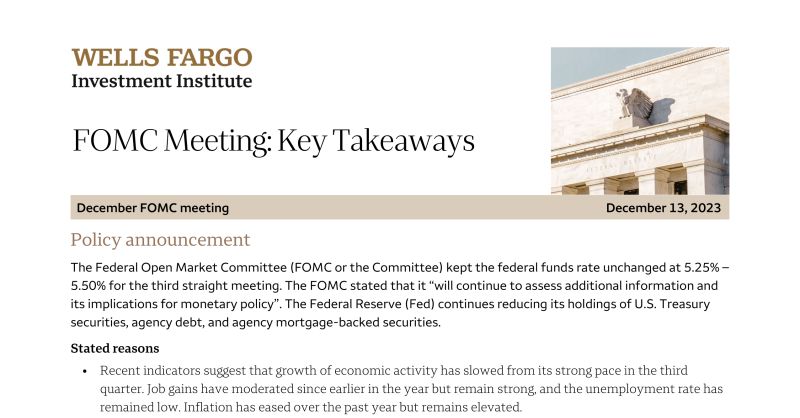 Brandon Sperling, CFP®, CRPC® on LinkedIn: FOMC Key Takeaways Brandon Sperling, CFP®, CRPC® on LinkedIn: FOMC Key Takeaways