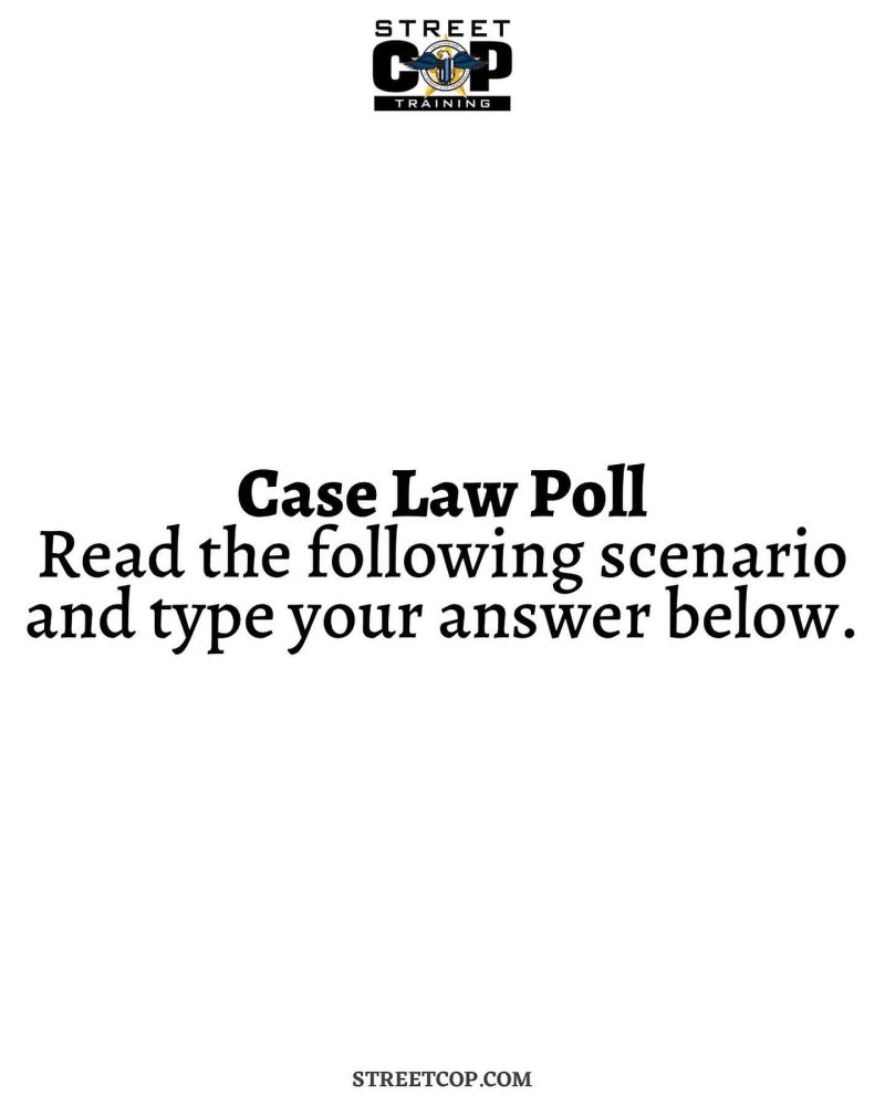 Street Cop Training on LinkedIn: Comment your answer below. Look for ... Street Cop Training on LinkedIn: Comment your answer below. Look for ...