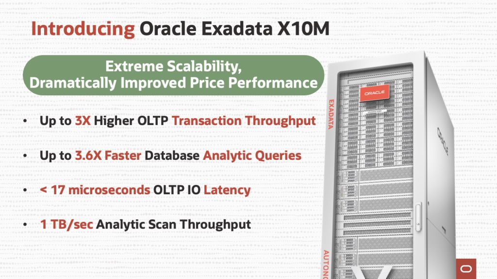 Deverg on LinkedIn: Introducing Exadata X10M: Extreme Scalability and ... Deverg on LinkedIn: Introducing Exadata X10M: Extreme Scalability and ...