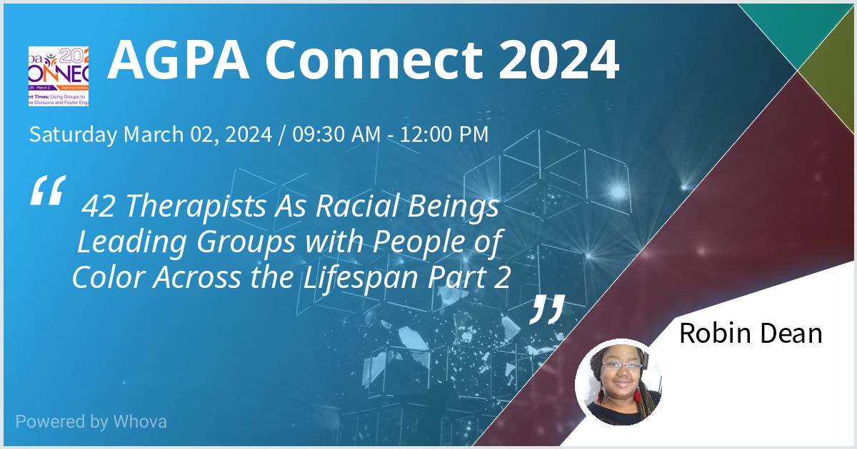 Robin Dean, Psy.D. on LinkedIn: #agpaconnect2024 #whova Robin Dean, Psy.D. on LinkedIn: #agpaconnect2024 #whova
