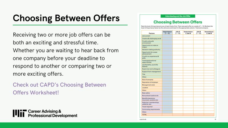 MIT Career Advising & Professional Development (CAPD) on LinkedIn ... MIT Career Advising & Professional Development (CAPD) on LinkedIn ...