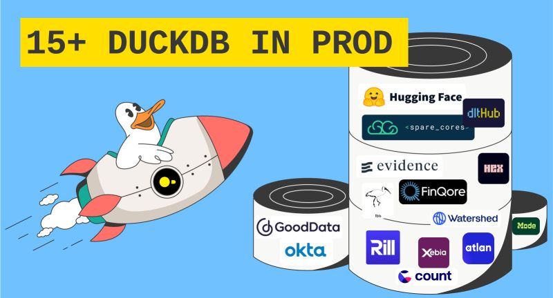 GoodData on LinkedIn: 15+ Companies Using DuckDB in Production: A ... GoodData on LinkedIn: 15+ Companies Using DuckDB in Production: A ...
