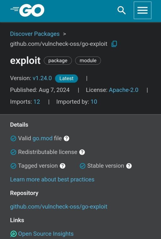 Jeffrey Bardin on LinkedIn: Go Exploit Framework Jeffrey Bardin on LinkedIn: Go Exploit Framework