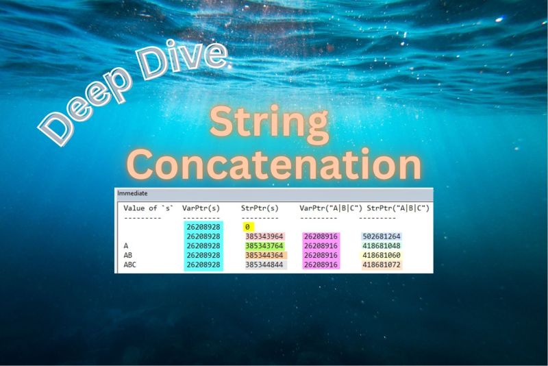 Mike Wolfe on LinkedIn: Standard String Concatenation in VBA is Slow ... Mike Wolfe on LinkedIn: Standard String Concatenation in VBA is Slow ...