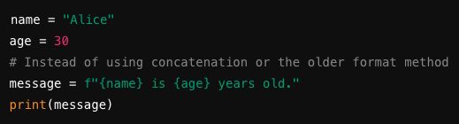 Anthony Luth on LinkedIn: Python Tip: Use f-strings for more readable ... Anthony Luth on LinkedIn: Python Tip: Use f-strings for more readable ...
