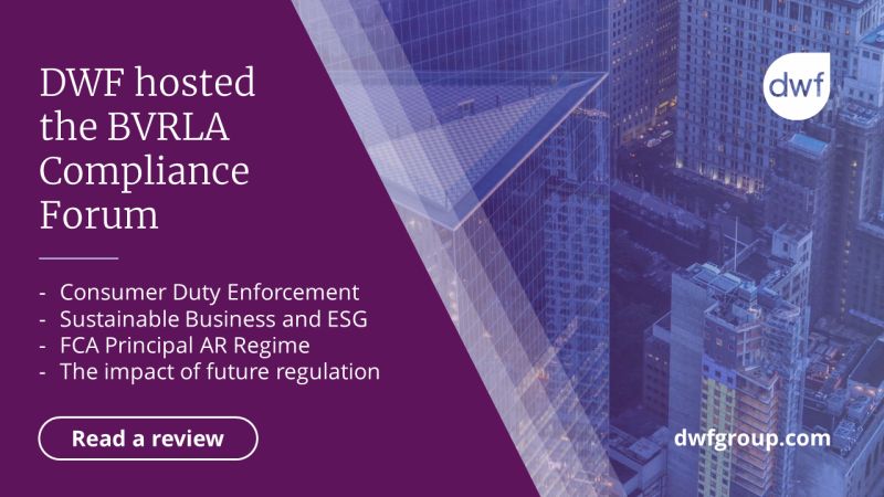 DWF and BVRLA's October Compliance Forum | DWF (UK and Ireland) posted ... DWF and BVRLA's October Compliance Forum | DWF (UK and Ireland) posted ...