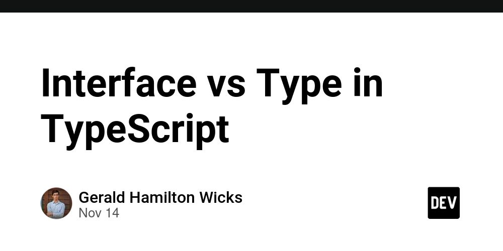 CodingCat.dev on LinkedIn: Interface vs Type in TypeScript CodingCat.dev on LinkedIn: Interface vs Type in TypeScript