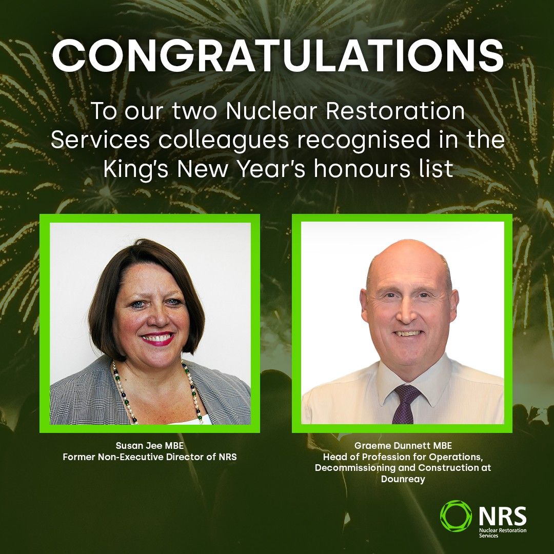 NRS Dounreay on LinkedIn: Congratulations to two NRS colleagues who ... NRS Dounreay on LinkedIn: Congratulations to two NRS colleagues who ...