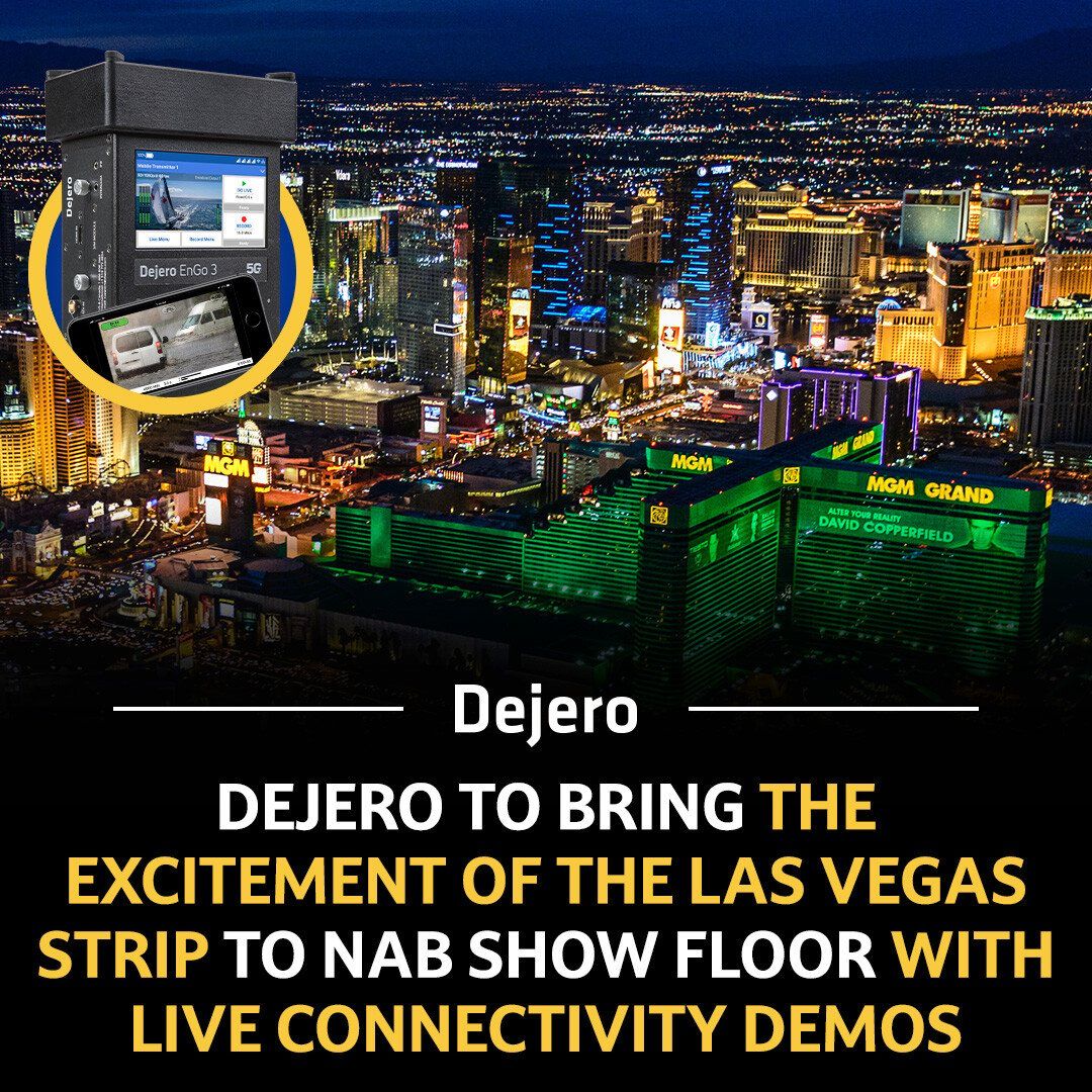 Dejero on LinkedIn: #nabshow Dejero on LinkedIn: #nabshow