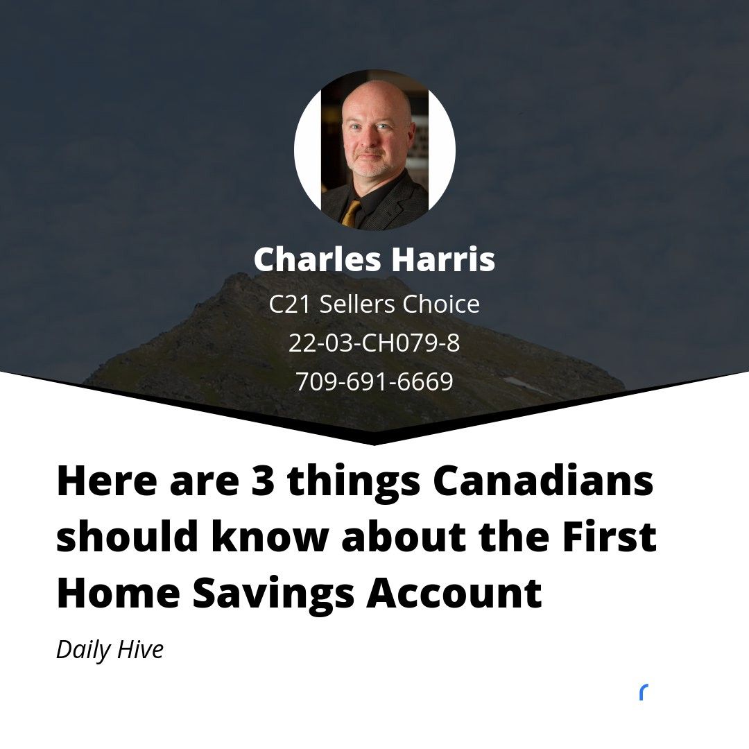 What Canadians should know about First Home Savings | Charles Harris ... What Canadians should know about First Home Savings | Charles Harris ...