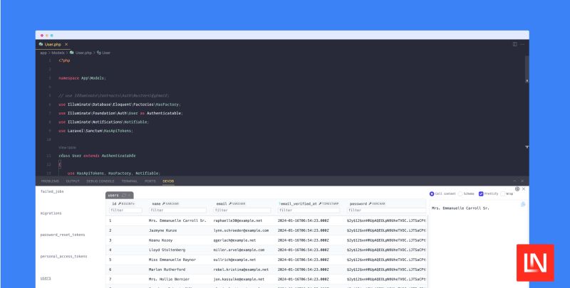 Laravel News on LinkedIn: DevDB - Access your database right inside VS ... Laravel News on LinkedIn: DevDB - Access your database right inside VS ...