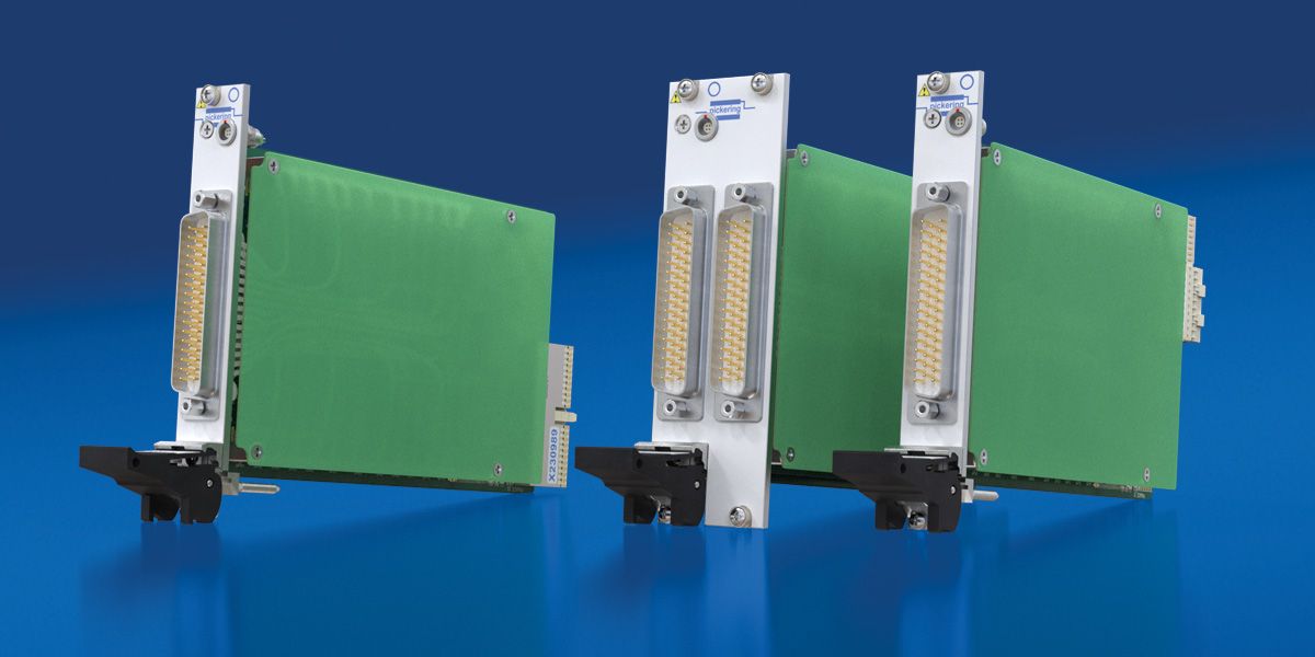 High-voltage PXI multiplexer family from Pickering delivers double the ... High-voltage PXI multiplexer family from Pickering delivers double the ...