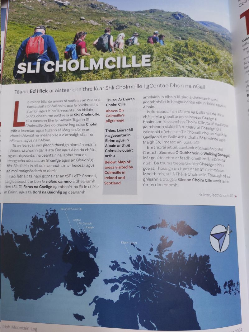 Maith sibh Mountaineering Ireland as alt le hEd Hick s'againne, faoi ... Maith sibh Mountaineering Ireland as alt le hEd Hick s'againne, faoi ...