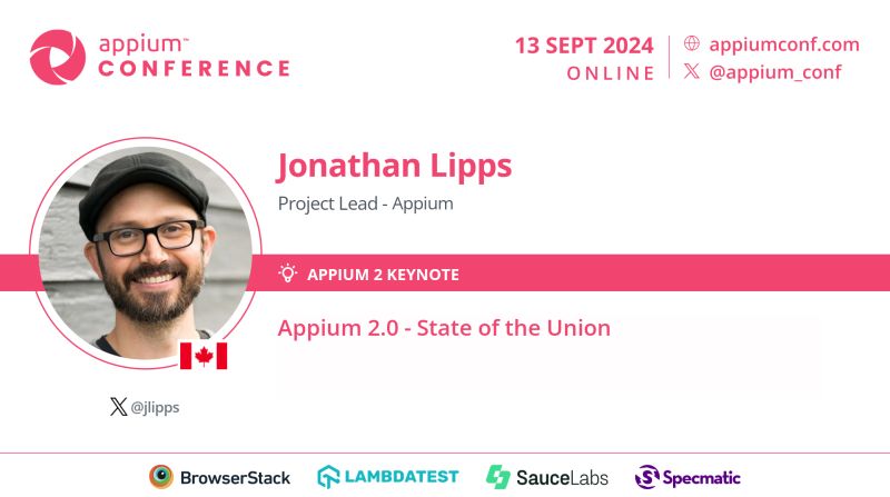 Appium Conference on LinkedIn: #appiumconf #mobiletesting #appium2 # ... Appium Conference on LinkedIn: #appiumconf #mobiletesting #appium2 # ...