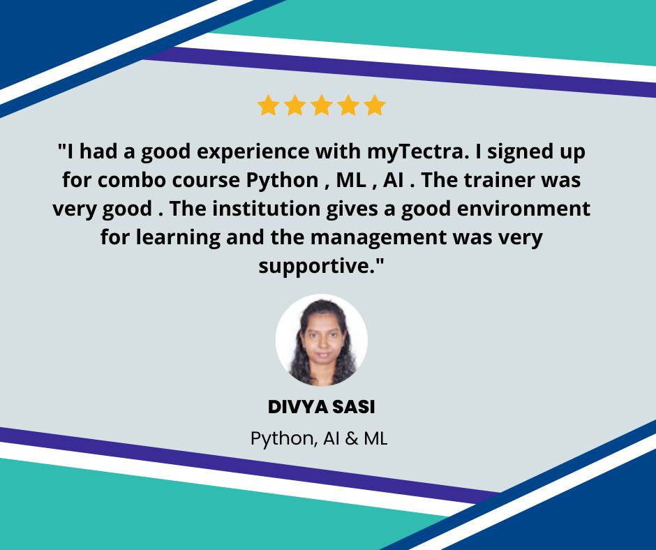 myTectra on LinkedIn: #ai #ml #python #machinelearning #mytectrareviews ... myTectra on LinkedIn: #ai #ml #python #machinelearning #mytectrareviews ...