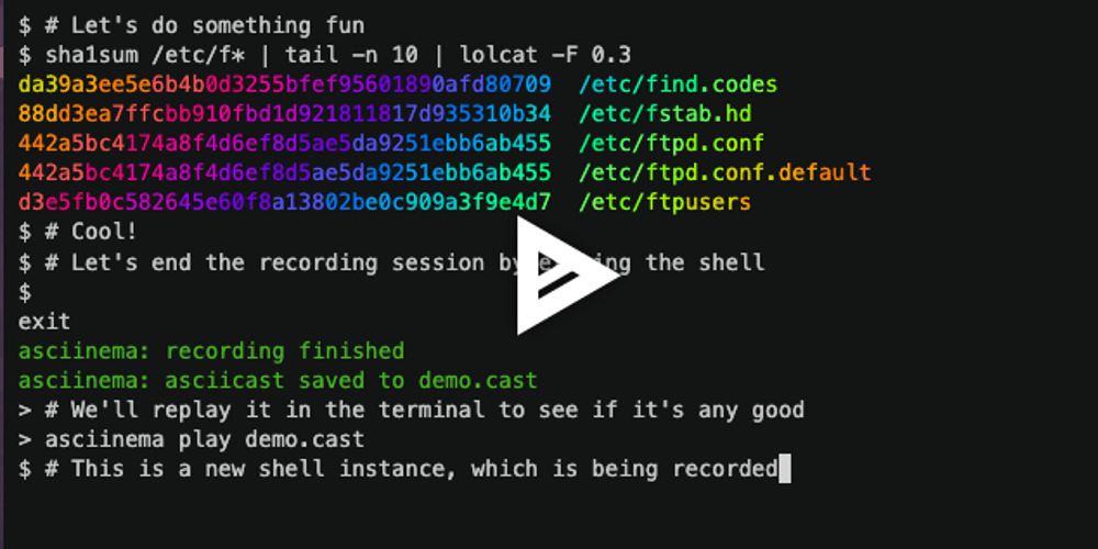 CodingCat.dev on LinkedIn: Asciinema vs Savvy CLI: Terminal recording tools CodingCat.dev on LinkedIn: Asciinema vs Savvy CLI: Terminal recording tools