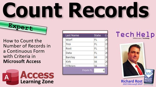 Access Learning Zone on LinkedIn: How to Count the Number of Records in ... Access Learning Zone on LinkedIn: How to Count the Number of Records in ...