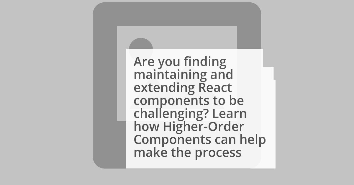 React Jobs on LinkedIn: Modernizing React Components with HOCs React Jobs on LinkedIn: Modernizing React Components with HOCs