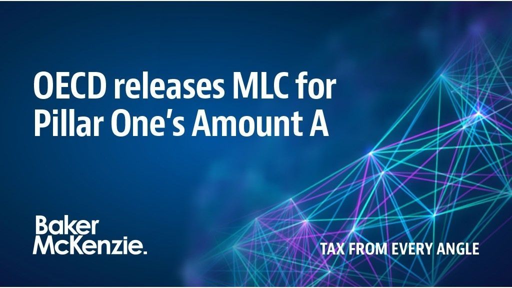 Ron Dorward on LinkedIn: OECD releases MLC for Pillar One's Amount A Ron Dorward on LinkedIn: OECD releases MLC for Pillar One's Amount A