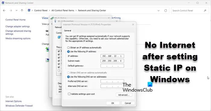 Principal-IT, Inc. on LinkedIn: No Internet after setting Static IP on ... Principal-IT, Inc. on LinkedIn: No Internet after setting Static IP on ...