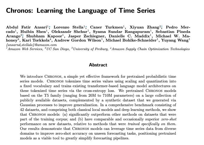 Ahsen Khaliq on LinkedIn: Amazon presents Chronos Learning the Language ... Ahsen Khaliq on LinkedIn: Amazon presents Chronos Learning the Language ...