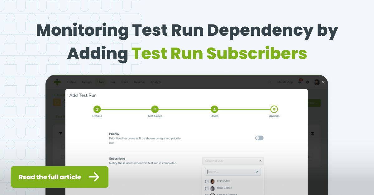 TestMonitor on LinkedIn: Monitoring Test Run Dependency by Adding Test ... TestMonitor on LinkedIn: Monitoring Test Run Dependency by Adding Test ...