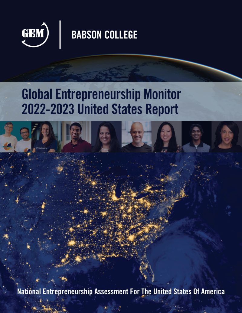 Global Entrepreneurship Monitor 2022-2023 United States Report | NFI Corp Global Entrepreneurship Monitor 2022-2023 United States Report | NFI Corp