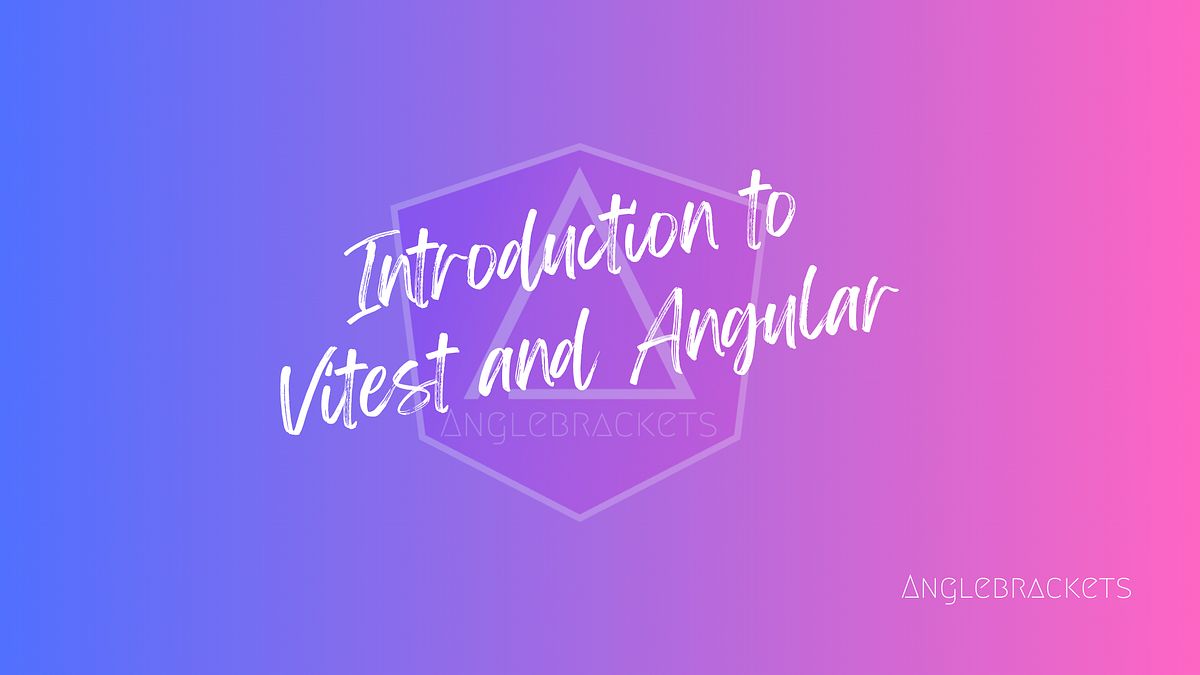 Ricky Lopes on LinkedIn: Introduction to Vitest and Angular Ricky Lopes on LinkedIn: Introduction to Vitest and Angular