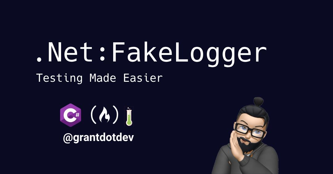 How to Use FakeLogger to Make Testing Easier In .Net… | CodingCat.dev How to Use FakeLogger to Make Testing Easier In .Net… | CodingCat.dev