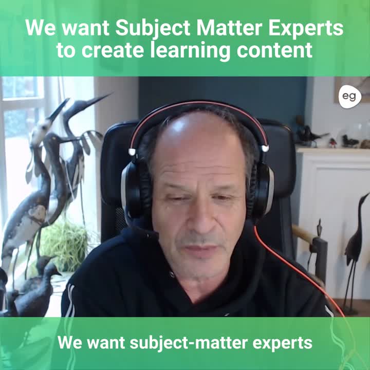 Easygenerator on LinkedIn: We want Subject Matter Experts to create ... Easygenerator on LinkedIn: We want Subject Matter Experts to create ...