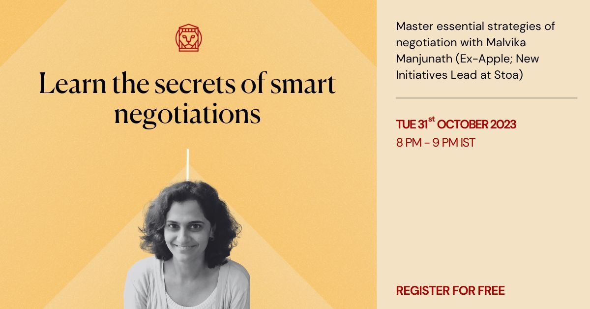 Stoa on LinkedIn: Stoa Workshop: Principles of Negotiation Stoa on LinkedIn: Stoa Workshop: Principles of Negotiation