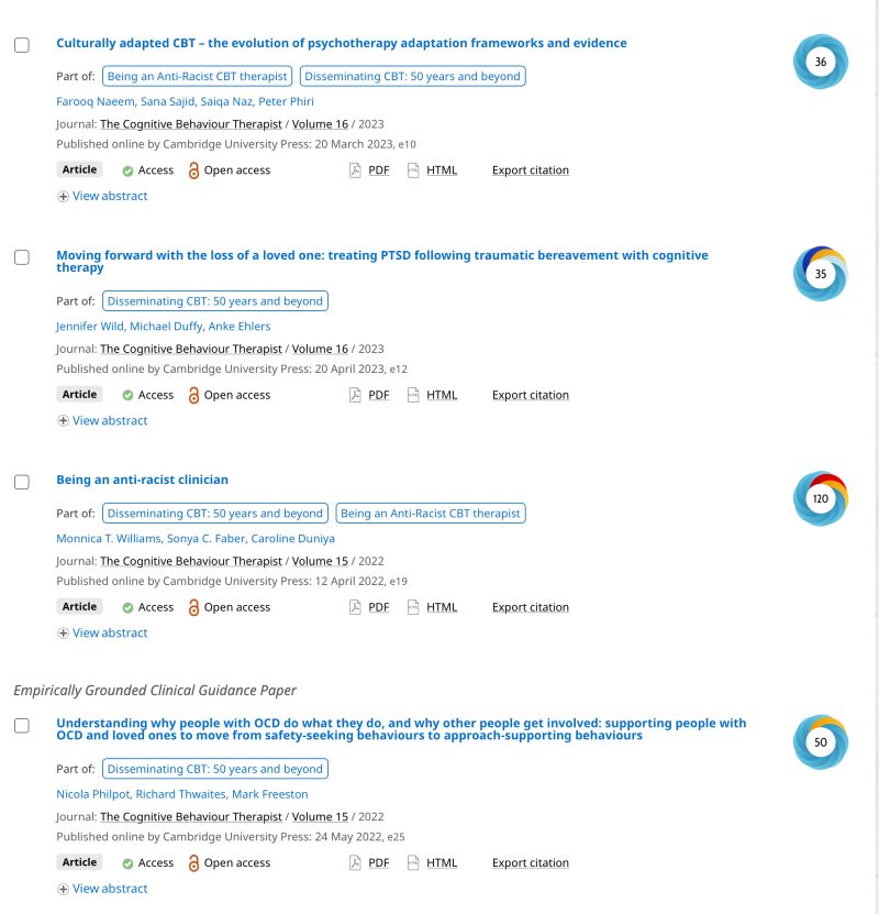 BABCP Journals on LinkedIn: The joint tCBT and BCP BABCP 50th Special ... BABCP Journals on LinkedIn: The joint tCBT and BCP BABCP 50th Special ...