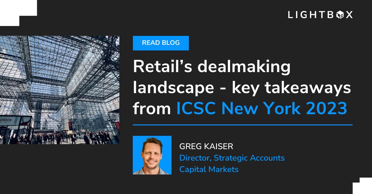 LightBox's insights from ICSCNY 2023 | Timothy Dyson posted on the ... LightBox's insights from ICSCNY 2023 | Timothy Dyson posted on the ...