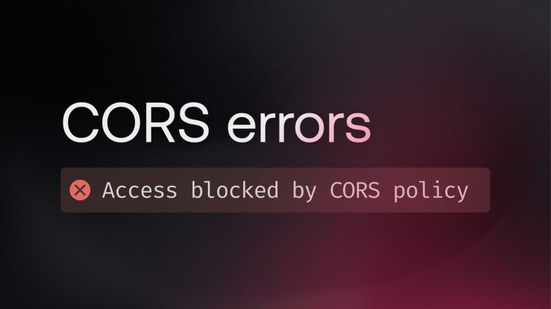 Appwrite on LinkedIn: Solving CORS errors with Appwrite Appwrite on LinkedIn: Solving CORS errors with Appwrite