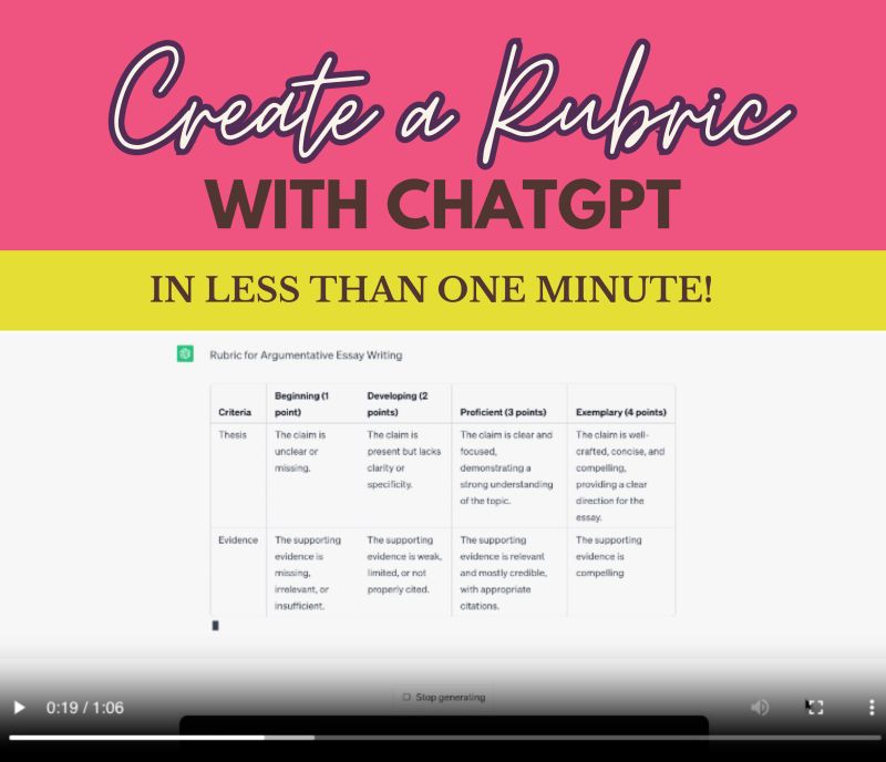 Shelly Sanchez Terrell on LinkedIn: How to Create a Rubric with ChatGPT Shelly Sanchez Terrell on LinkedIn: How to Create a Rubric with ChatGPT